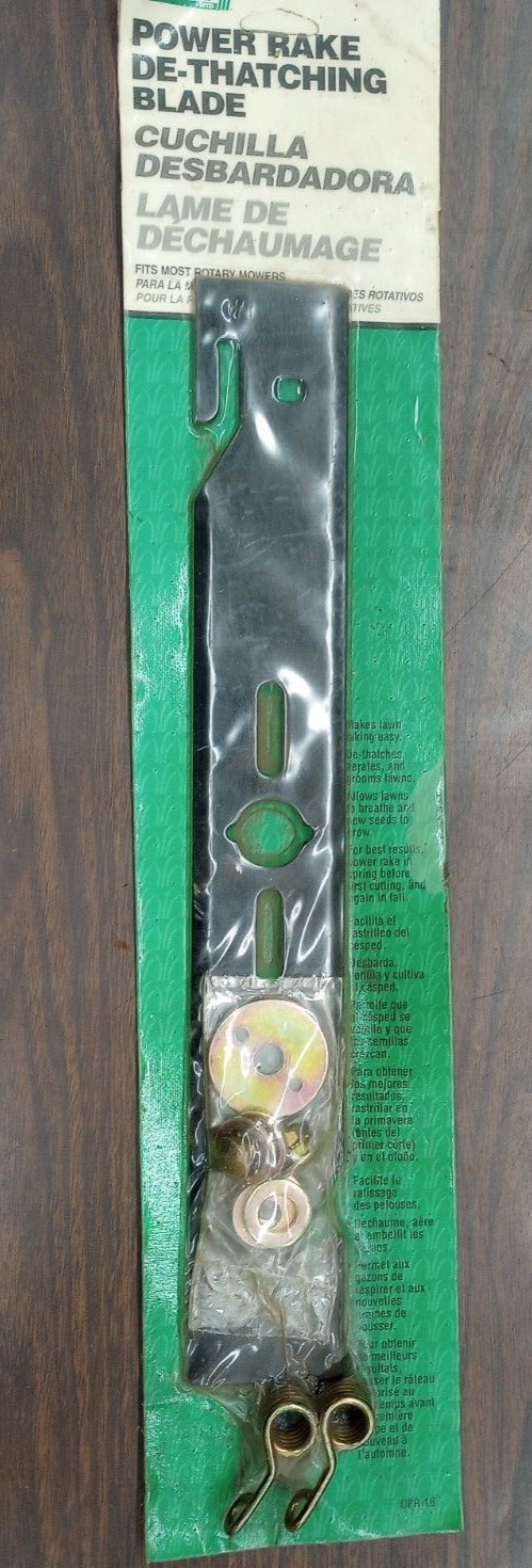 Arnold Power Rake Universal Fit Dethatching Blade System for Rotary ...