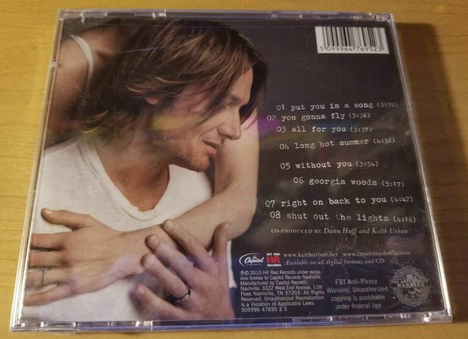 NEW CD-Keith Urban-GET CLOSER-2010-Sealed! 5099964769523 | eBay