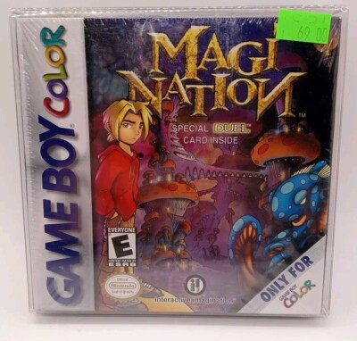 Magination Magi Nation Saga Nintendo Gameboy Color new sealed W ...