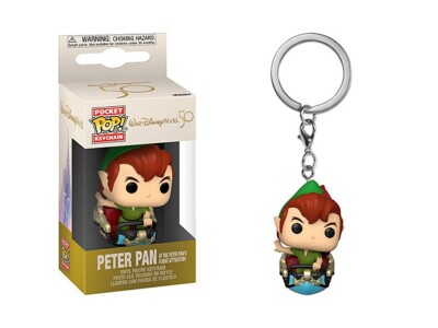 Disney World 50th Peter Pan Figure on Peter Pan Ride Pocket Pop! Key ...