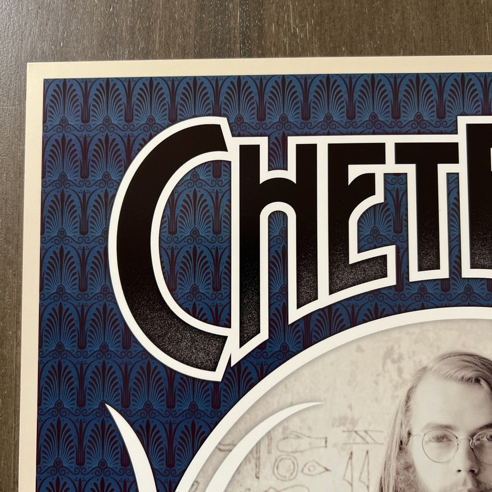 Chetfest Chet Helms Tribute Concert Poster Arlene Owseichik Designed SF ...