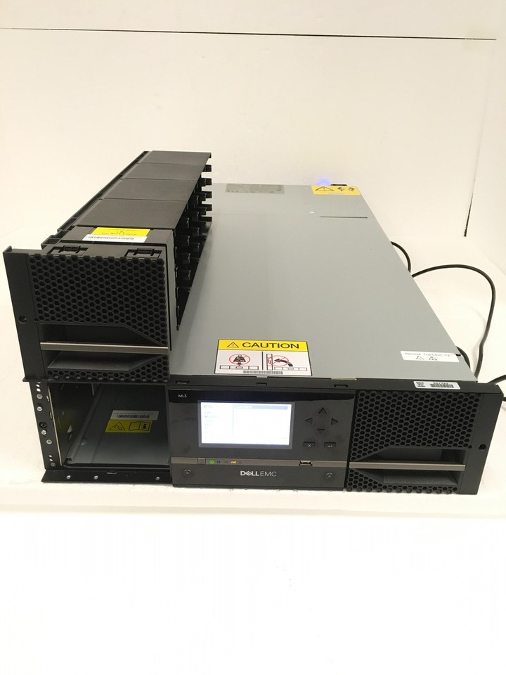 Dell EMC ML3 Automated Tape Library 3555-L3A NO LTO Drives WORKING FREE ...
