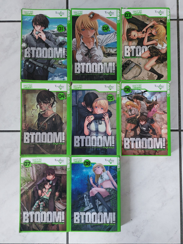 Btooom! Manga Junya Inoue Band 1-8 Tokyopop Deutsch | eBay.de