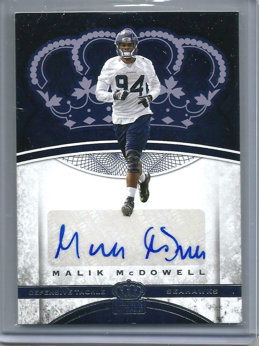 2017 Panini Preferred - Crown Royale Rookie Autographs #34 Malik ...