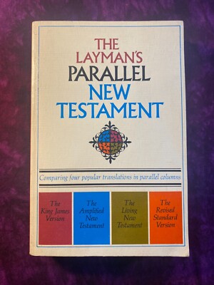 The Layman’s Parallel New Testament [1970 - 4 Bible Versions] | eBay