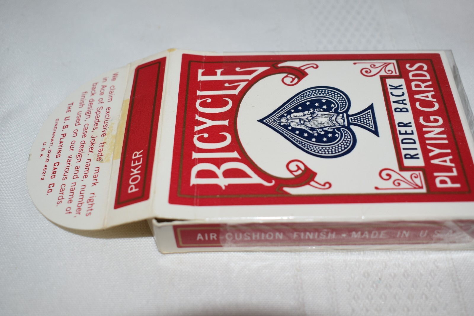 Bicycle Poker 808 Red Rider Back Playing Cards Deck Magic | eBay