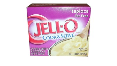 Jell-O Cook & Serve Fat Free Pudding & Pie Filling, Tapioca, 3 ct | eBay