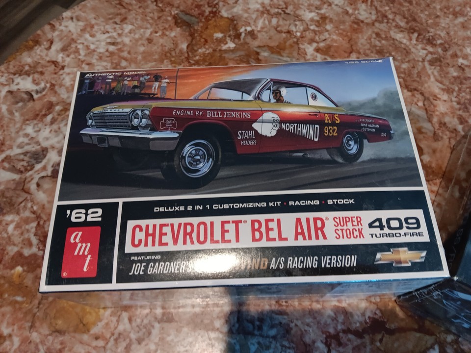 AMT 2010 CHEVROLET CAMARO SS/RS POLICE CAR & 62 CHEVROLET BEL AIR 3 ...