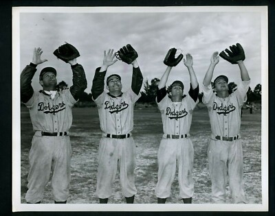 Brooklyn Dodgers McCormick Carl Furillo Marv Rackley Hermanski 1948 ...