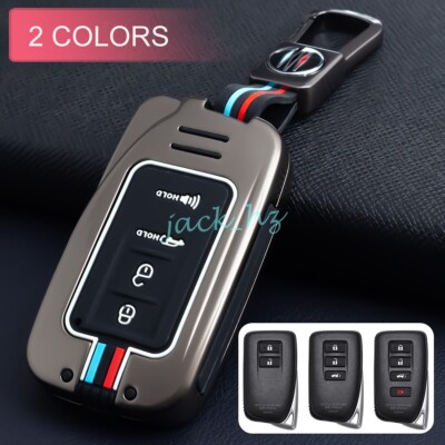 Metal Car Key Fob Cover Case Keychain For Lexus IS ES NX RX GS LX RC ...