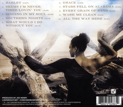 LIZZ WRIGHT GRACE NEW CD 888072028654| eBay