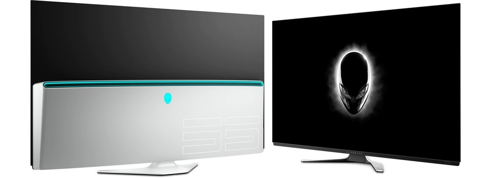 DELL Alienware 55" UHD 4K OLED Gaming Monitor True Life Colors AW5520QF ...