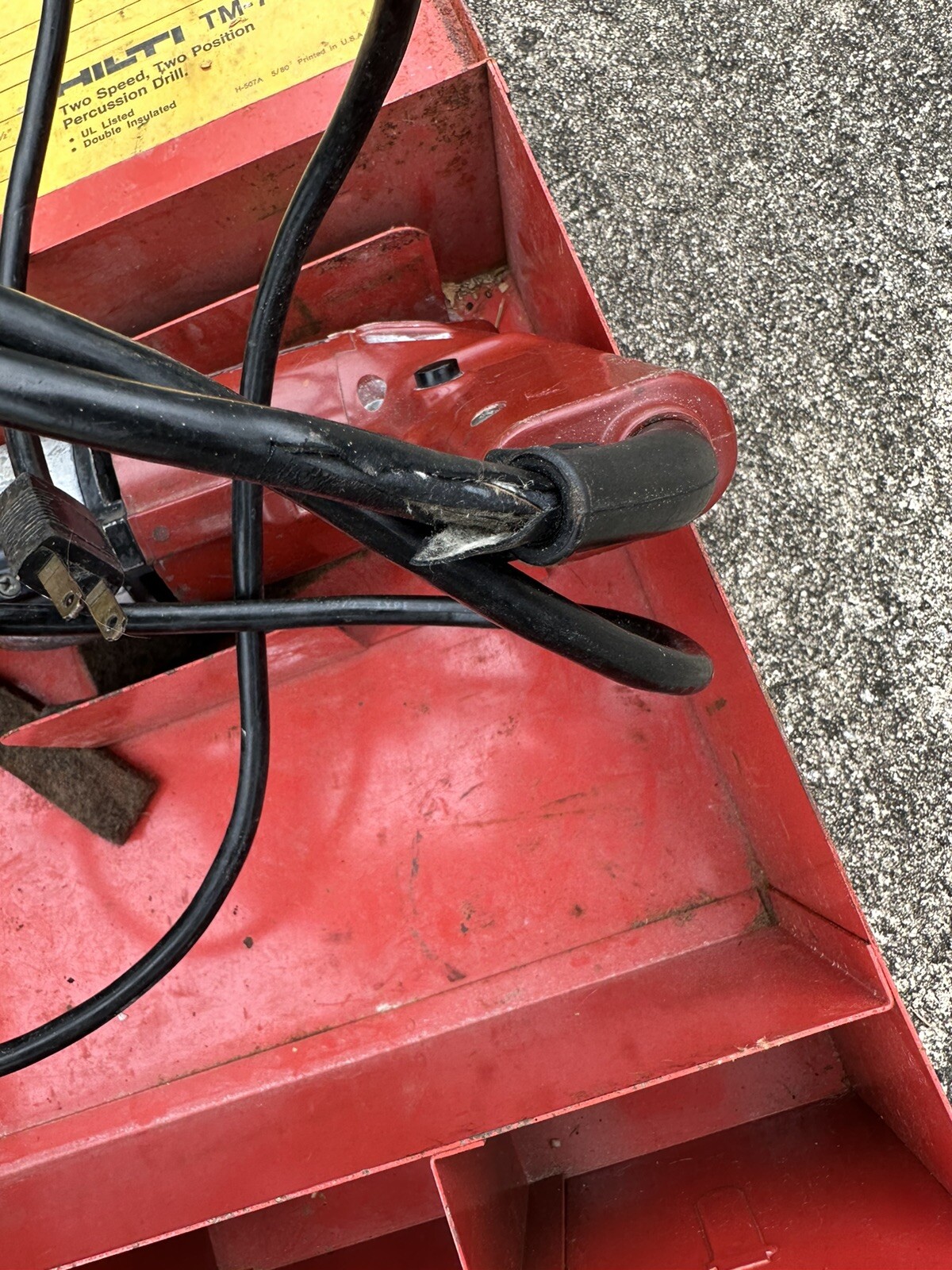 Hilti TM-7C 2 Speed VariablePercussion Professional Hammer Drill | eBay