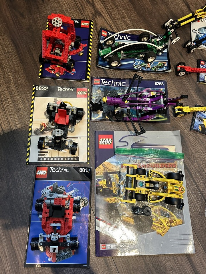 Vintage Lego technic LOT Of 12 Sets ( Read) | eBay