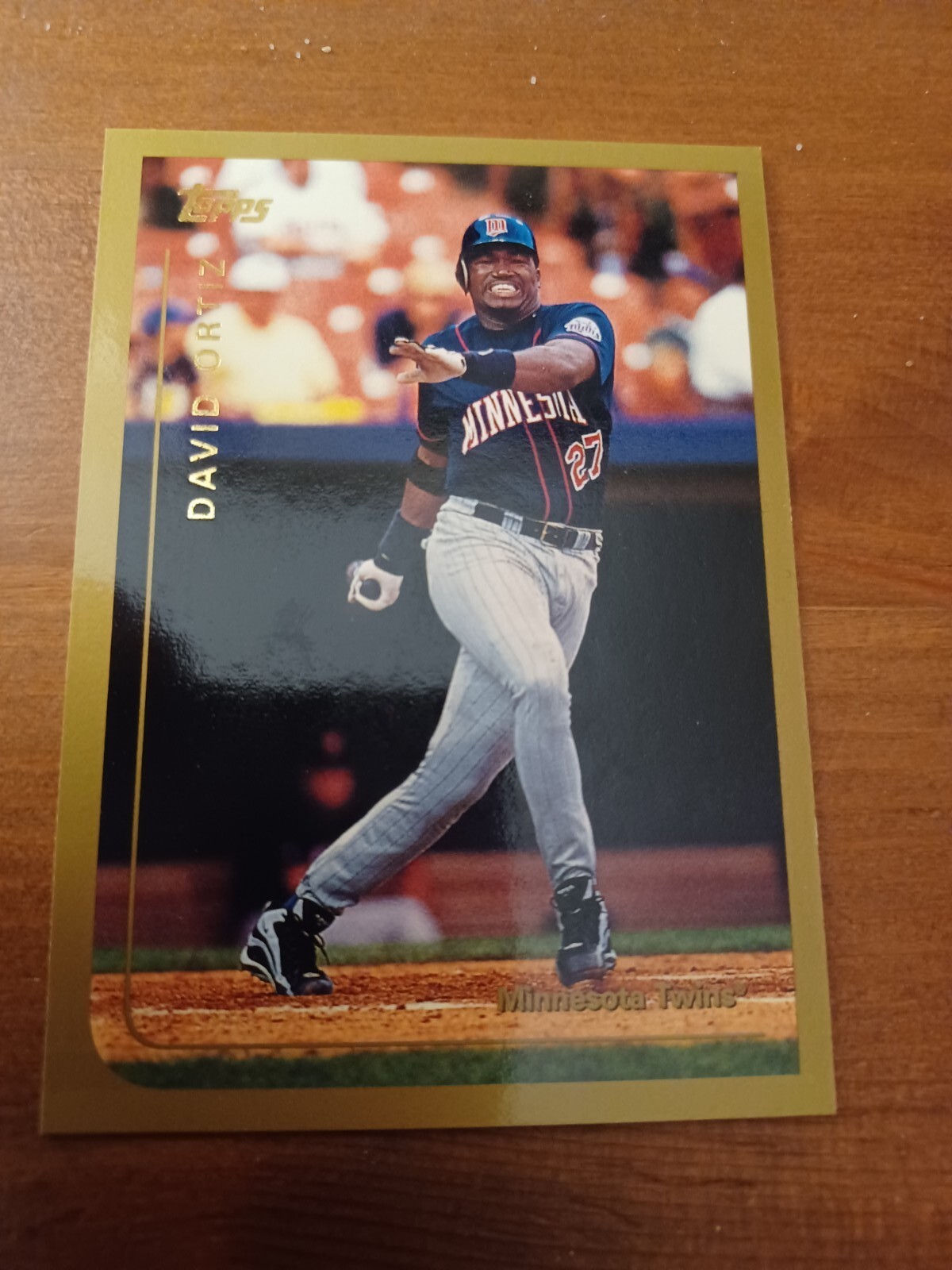 1999 Topps David Ortiz #291 Twins Boston Red Sox HOF Baseball Card Big ...