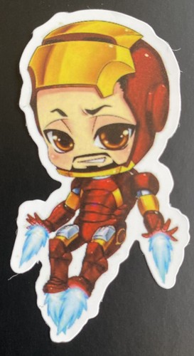 IRON MAN - TONY STARK MARVEL COMICS STICKER AVENGERS INFINITY WAR ...
