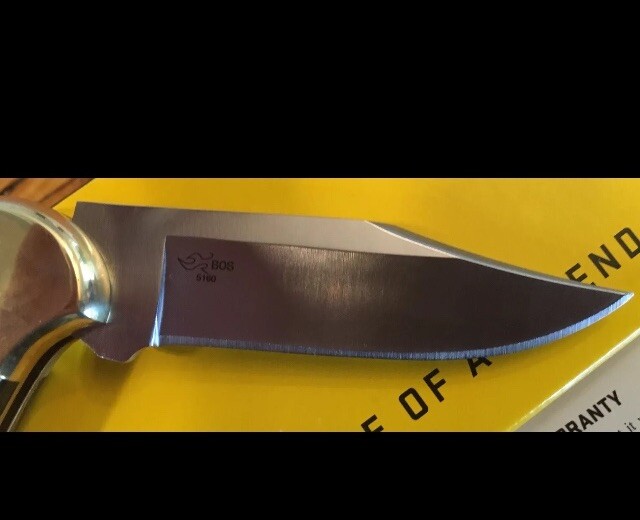 buck knife 112 ranger bos 5160 carbon sheath custom 110 knives lot rare ...