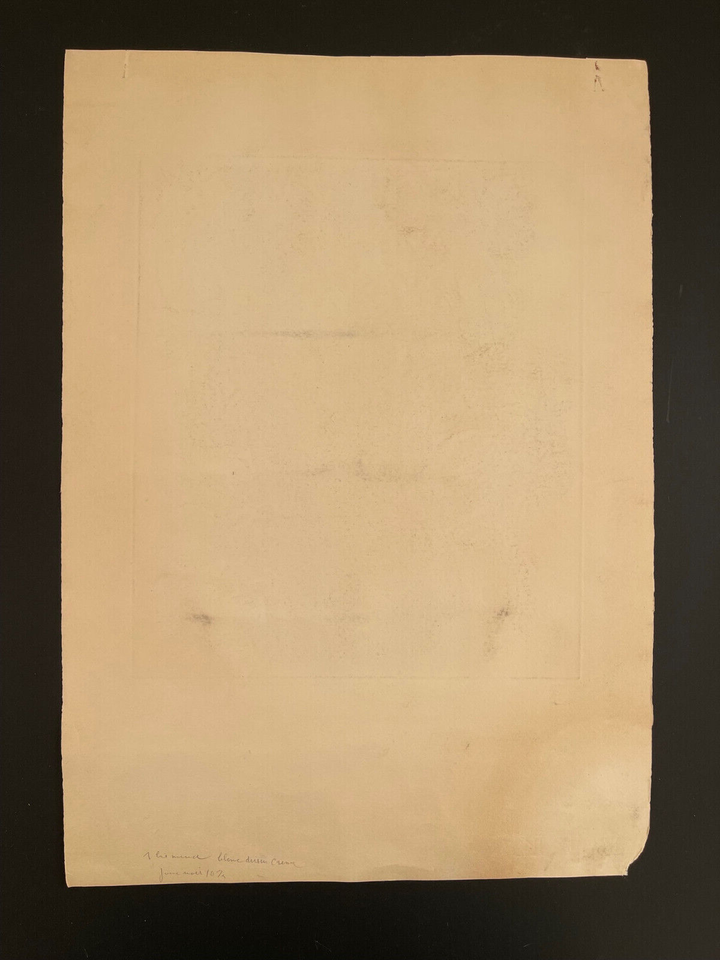 Albert Décaris Large Rare Engraving Signed & Numbered Female Nude ...