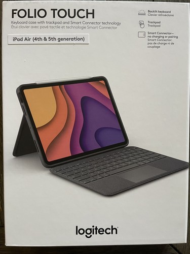 Logitech Folio Touch iPad Keyboard Case with Trackpad and Smart ...