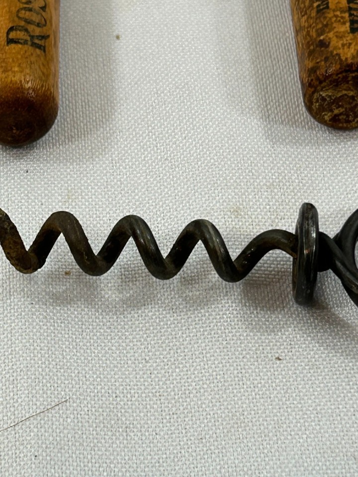 Vintage Advertising Whiskey Corkscrews Lot of 2 Rose Valley & Sam’l Weinfeld OH | eBay