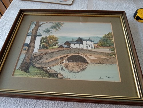 Jane Pearson Water Colour Print Framed | eBay UK
