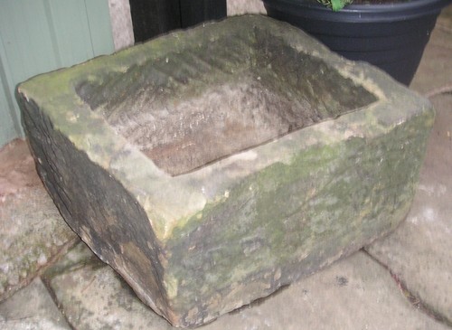 Antique York Stone Trough Sink Well Rustic Garden Planter or Water ...