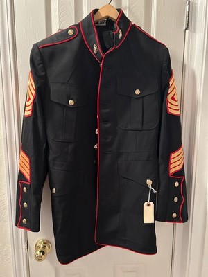 USMC Marine Corps Dress Blue Uniform Blouse 40R | eBay