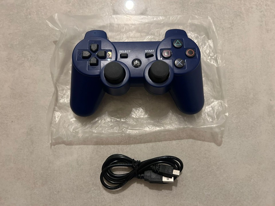 Compatible Wireless PlayStation 3 Controller - Blue (PS3) NEW | eBay UK