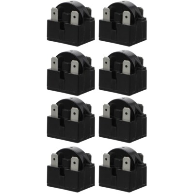 8 pcs Fridge Start Relay Freezer Relay Compressor Starter Inserts | eBay
