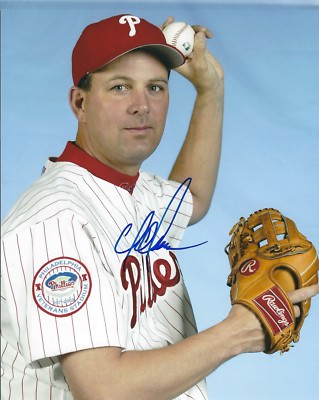 Signed 8x10 DAN PLESAC Philadelphia Phillies Autographed photo - COA | eBay