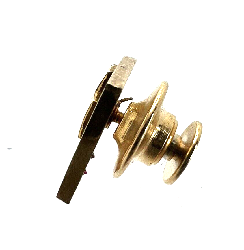 10K Yellow Gold Cross Ruby Tie Tack Pin | eBay