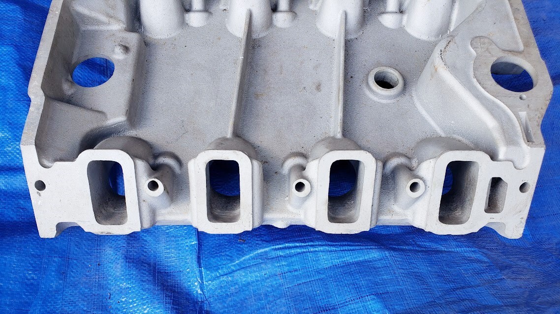 Used 427 Ford Weber Intake Highriser Heads. Good Working | eBay