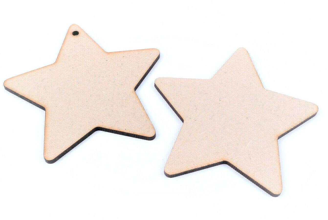 Large Wooden MDF Star Shape Craft blank cutouts decoration Plaques 8 ...
