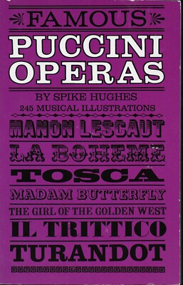 Famous Puccini Operas: An Analytical Guide (...) | eBay