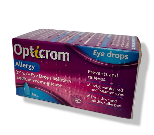 Opticrom Allergy Eye Drops – 10ml - A Treatment For Allergy In Your ...