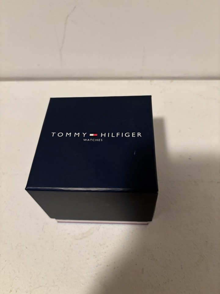 Tommy Hilfiger Men’s Silver Stainless Steel Watch – White Dial – Model ...