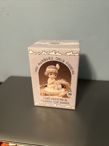 Enesco Precious Moments 1991 “Lord Keep Me In Teepee Top Shape” PM912 ...