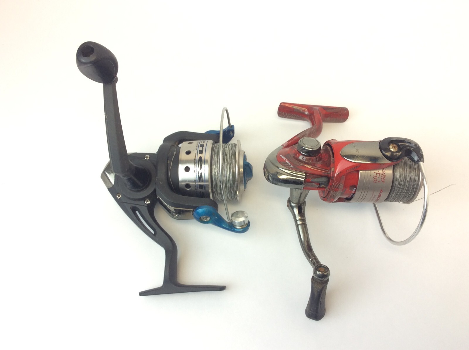 Two Vintage Used Ardent Reaper Fish Zebco Genesis Spinning Fishing ...