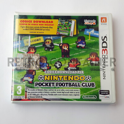 NINTENDO 3DS - Nintendo Pocket Football Club - Nuovo Sigillato ITA ENG ...