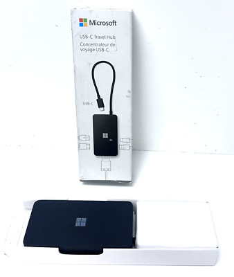 Microsoft USB Type-C Travel Hub with Power Passthrough SWV-00001 889842617320 | eBay