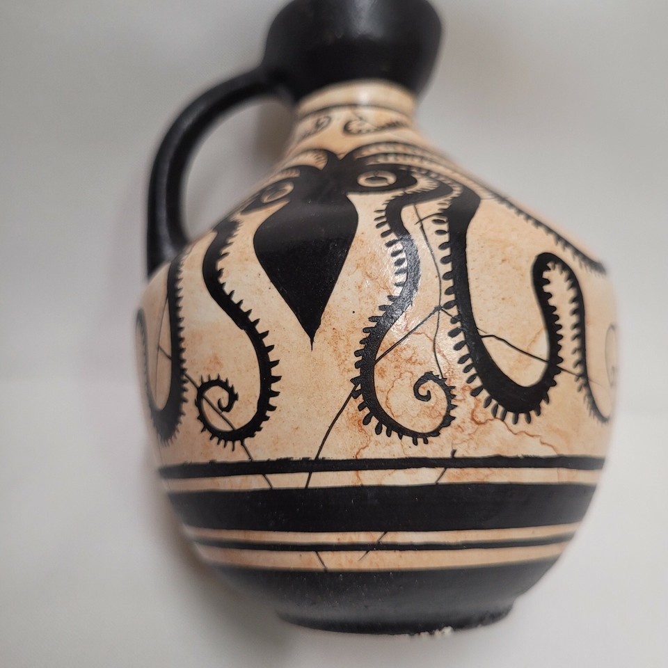 Octopus Mycenaean Ancient Greek Rare Art Pottery Vase Hydria | eBay UK