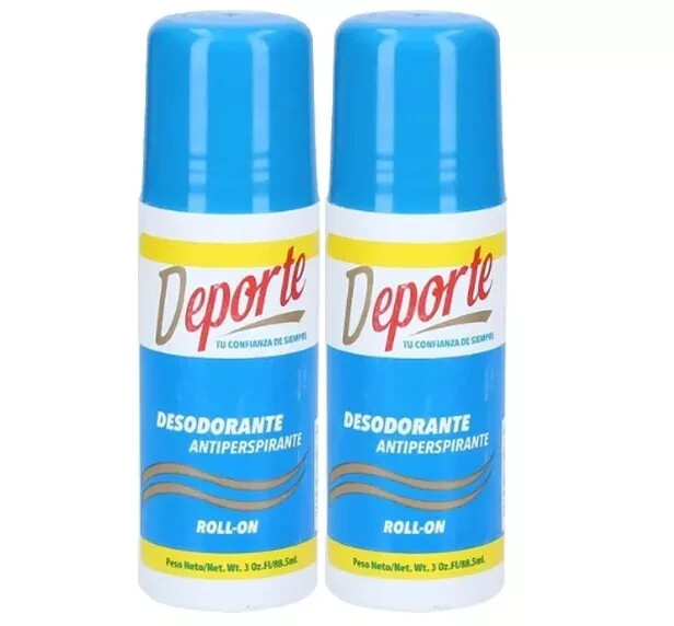 ⭐️2 - Deporte Desodorante Antiperspirante Roll-on 3oz Deodorant FREE ...