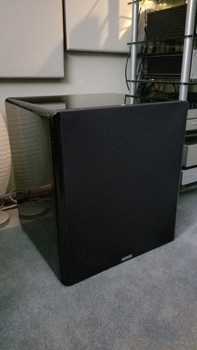 Velodyne DD18 Black Gloss 18in Digital Subwoofer factory box working No ...