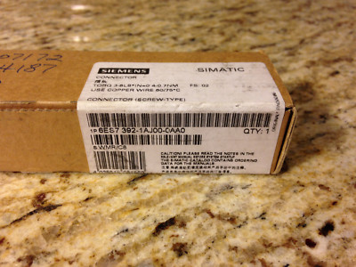 FACTORY SEALED SIEMENS Signal Module 20 Pin Front Connector 6ES7 392 ...