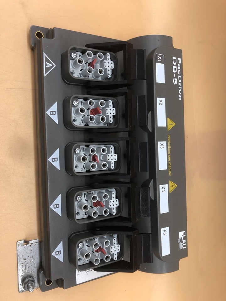 SCHNEIDER ELECTRIC ELAU PACDRIVE DB-5 DISTRIBUTION BOX iSH 13130266-001 ...