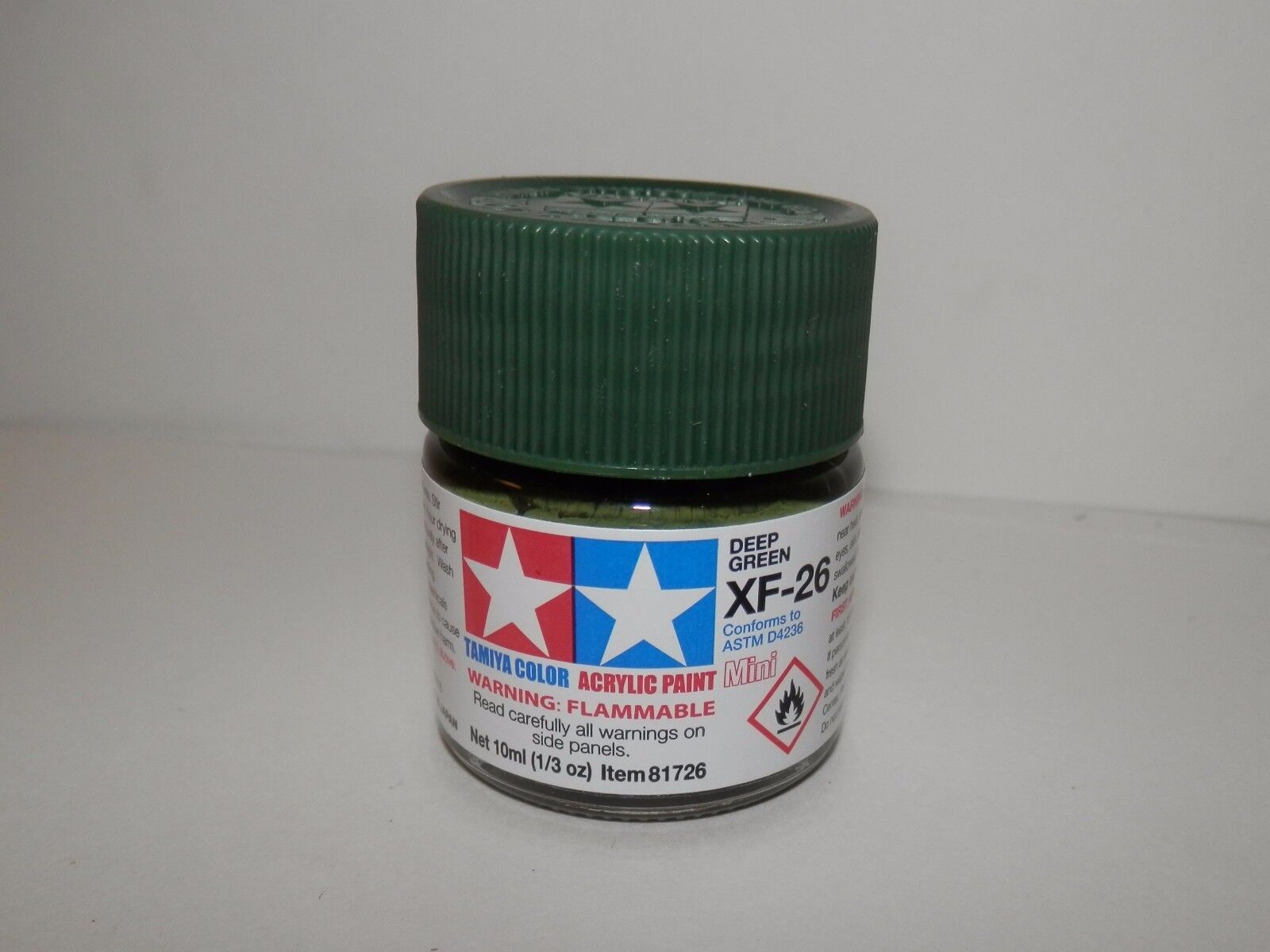 Tamiya Color Xf-26 Deep Green Acrylic Paint 10ml 81726 Ships for sale ...