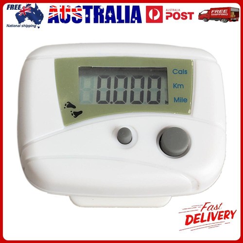 OZ Mini Electronic Step Counter Multifunctional LCD Digital Belt Clip ...