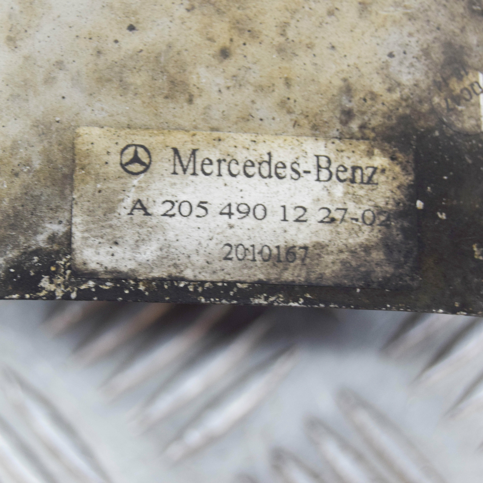 MERCEDES-BENZ C W205 Rear Right Exhaust Tail Pipe Tip Trim A2054901227 ...