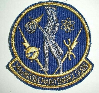 USAF 341ST MISSILE MAINTENANCE SQUADRON PATCH -COLOR | eBay