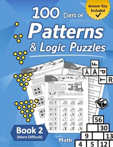 Patterns & Logic Puzzles - Book 2 : (More Difficult) Answer Key ...